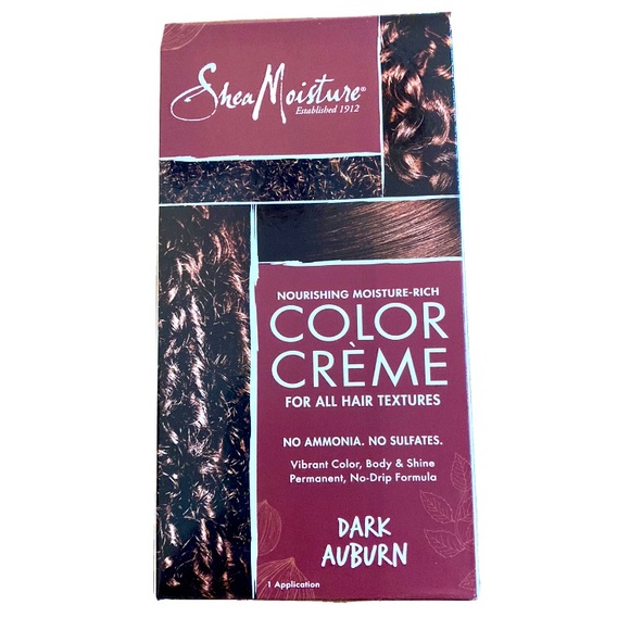Shea Moisture | Hair | Shea Moisture Hair Dye Dark Auburn Bundle Of 5 ...